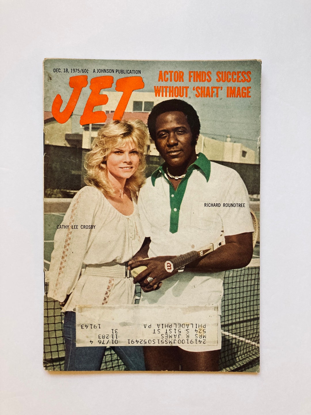 Jet Magazine December 18, 1975 Richard Roundtree and Cathy Lee Crosby ...