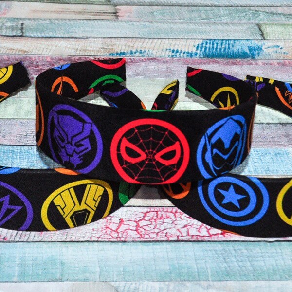 Superhero Headband - Etsy
