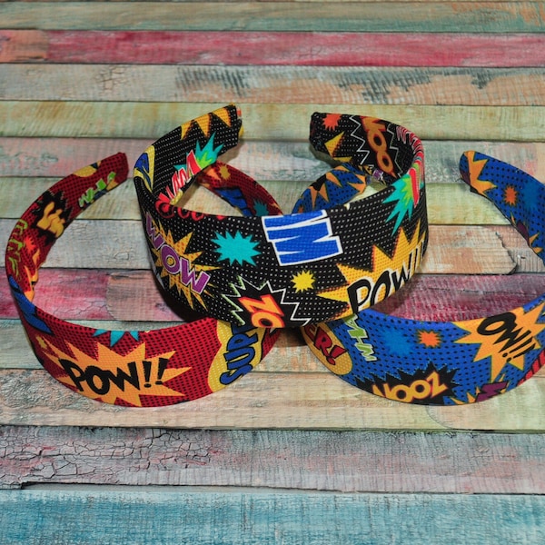 Superhero Headband - Etsy