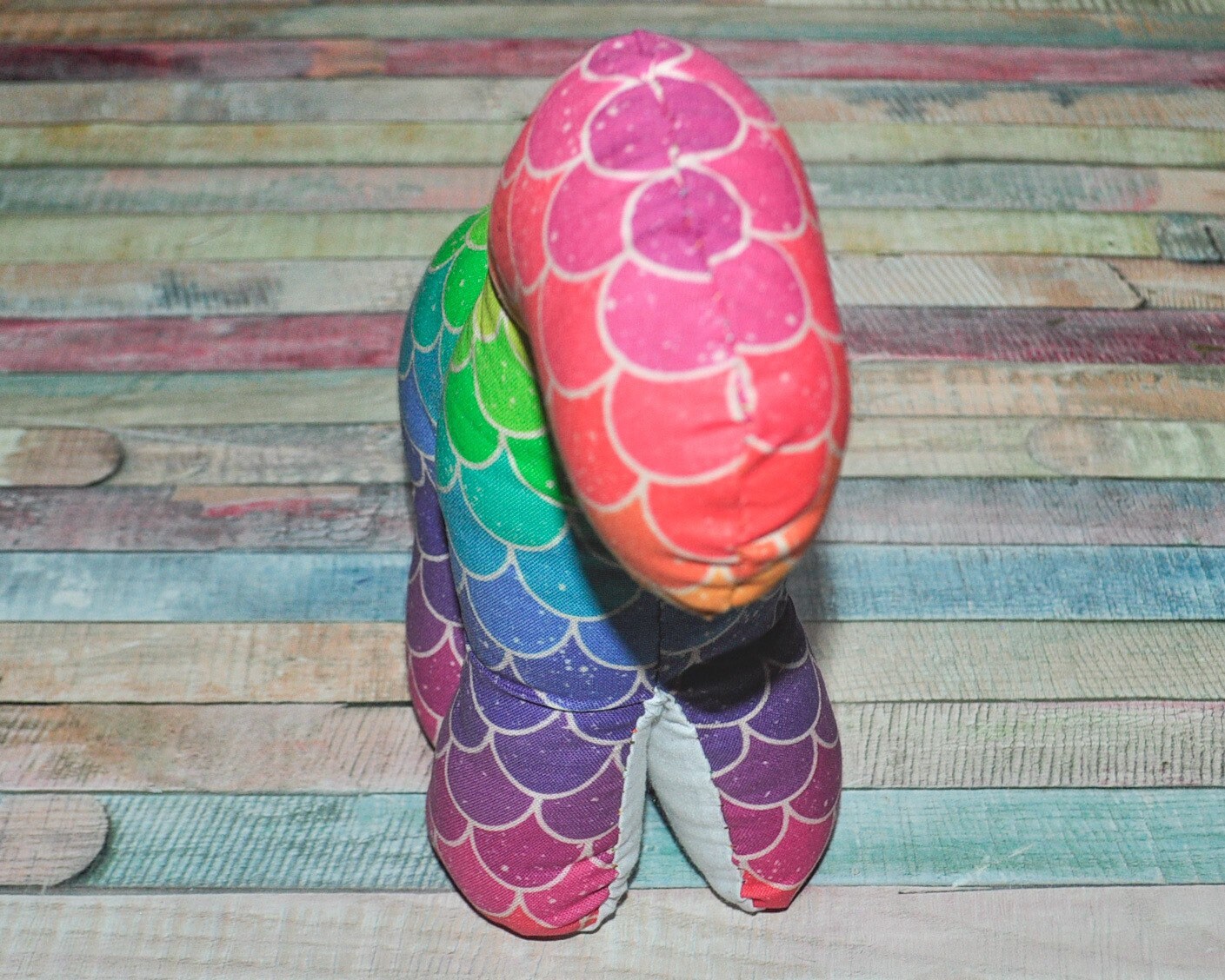 Nerdisaurus Rainbow Brontosaurus Dinosaur - Etsy UK