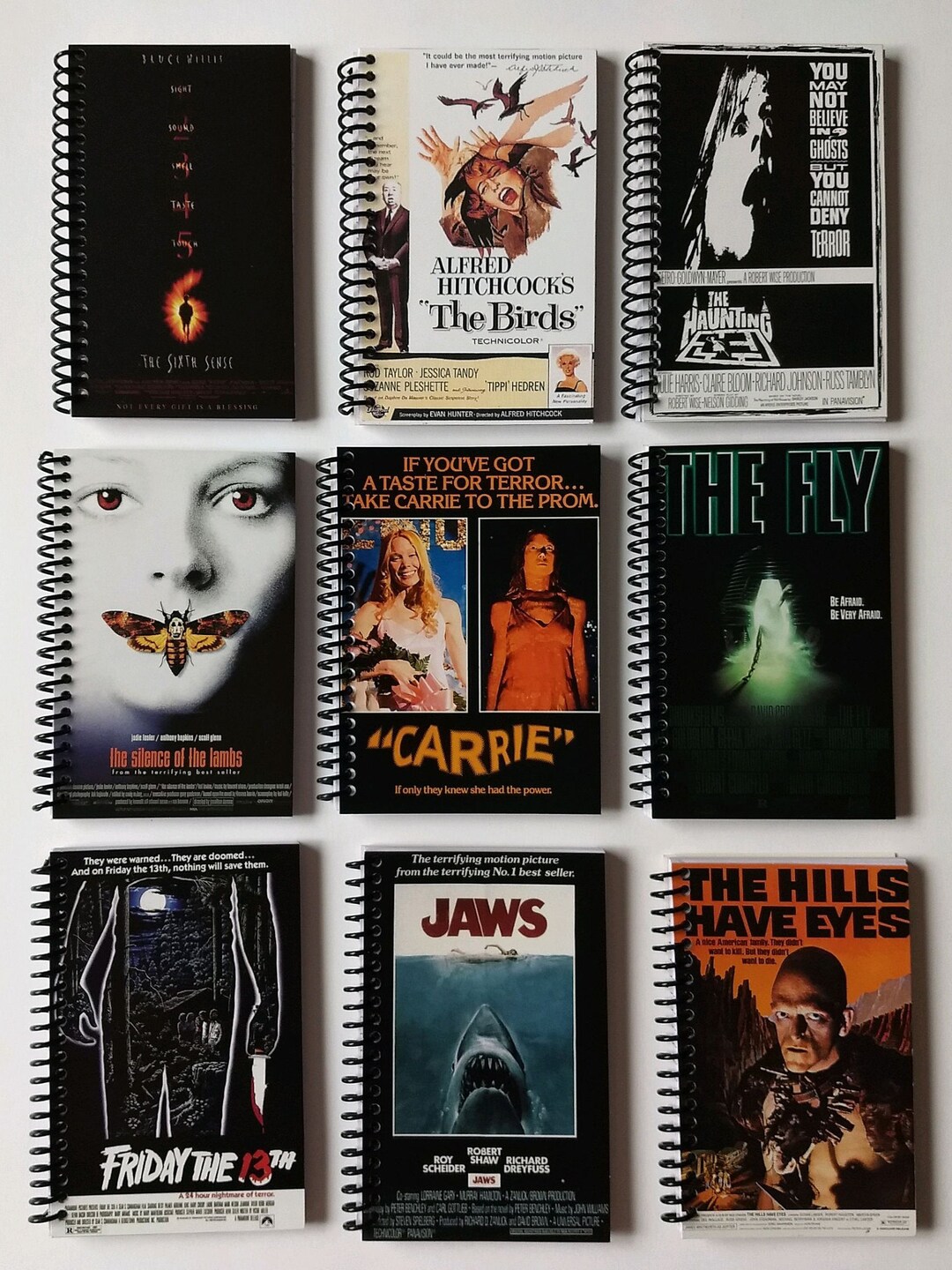 Mini Horror Movie Poster Spiral Notebooks - Etsy