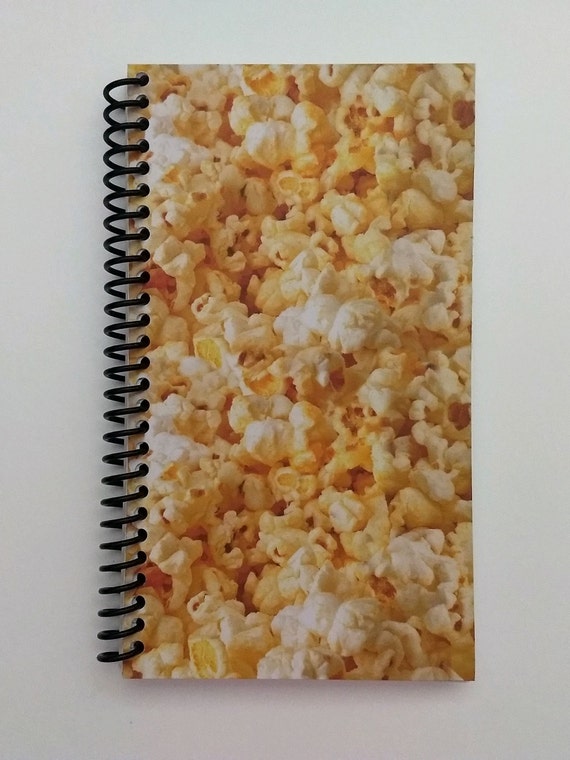 Popcorn Spiral Notebook Hand Made from Specialty Paper | Etsy
