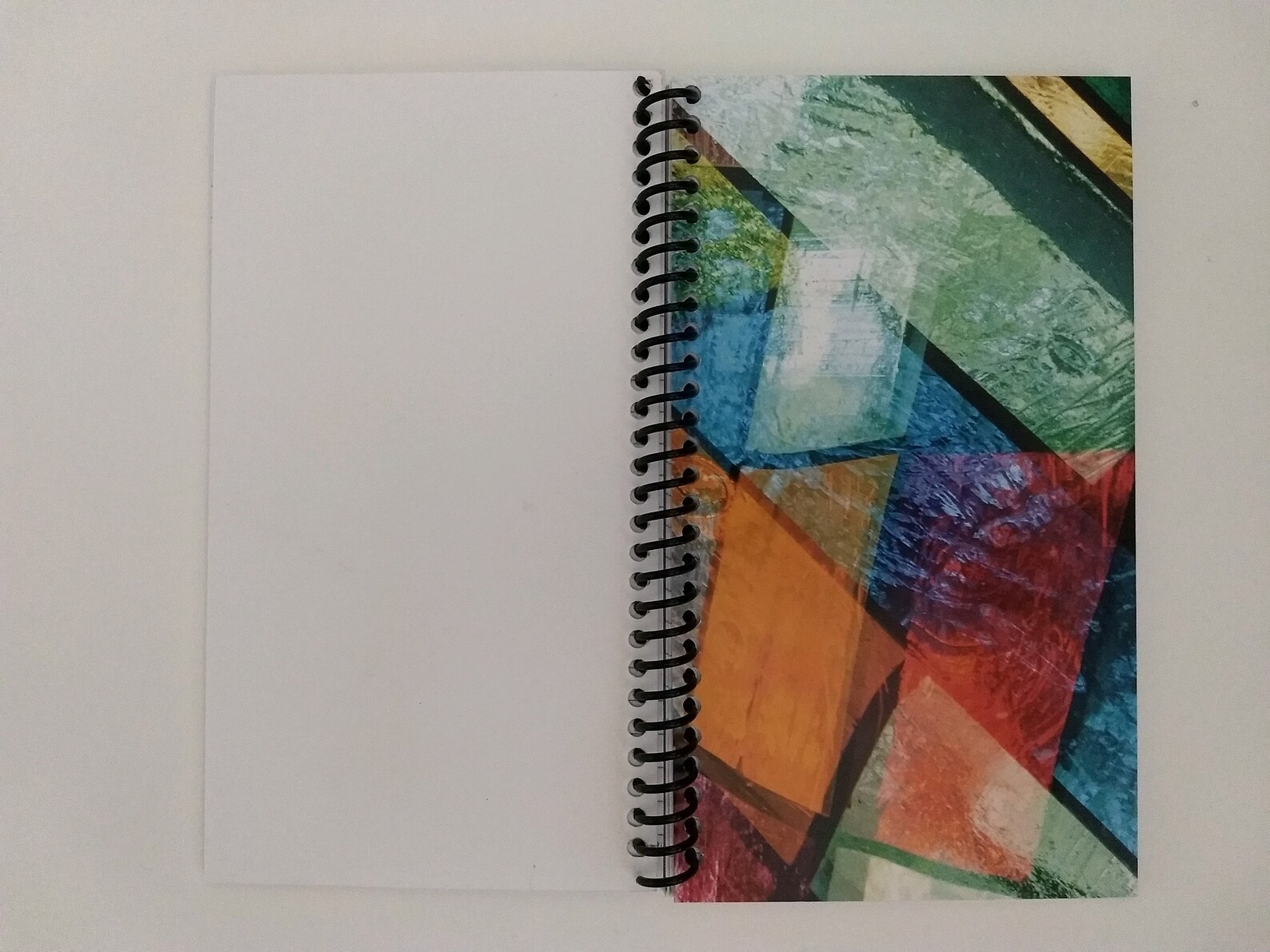 Stained Glass Spiral Notebook Hand Made From Specialty Paper - Etsy