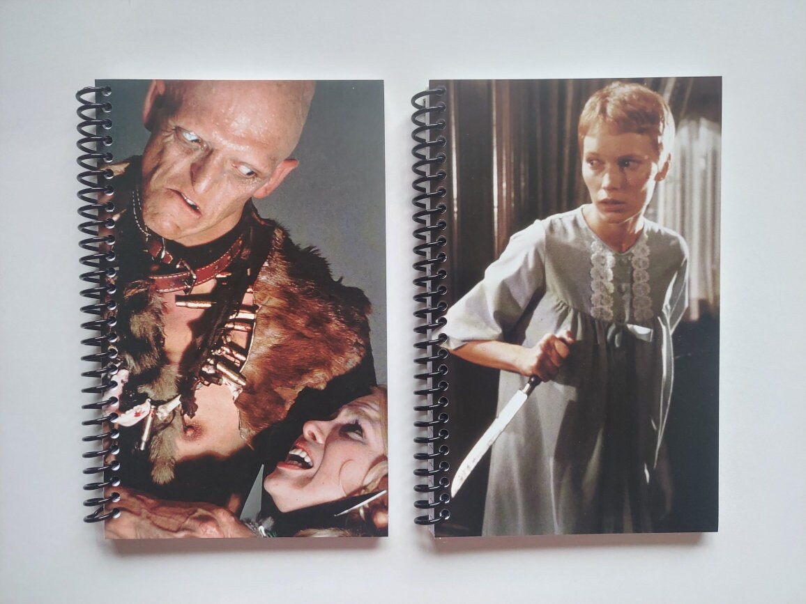 Horror Movie Spiral Notebooks - Etsy