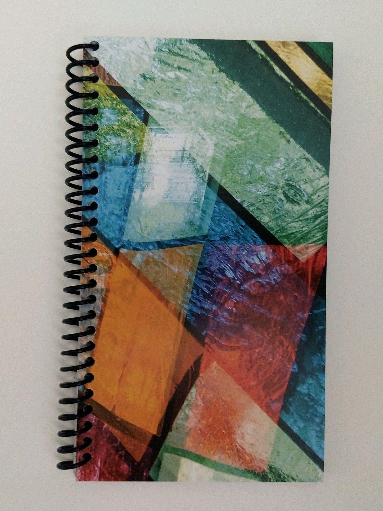 Stained Glass Spiral Notebook Hand Made From Specialty Paper | Etsy