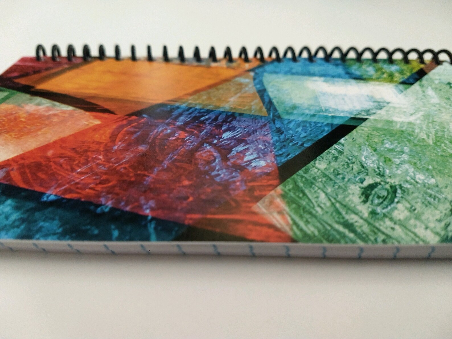 Stained Glass Spiral Notebook Hand Made From Specialty Paper - Etsy