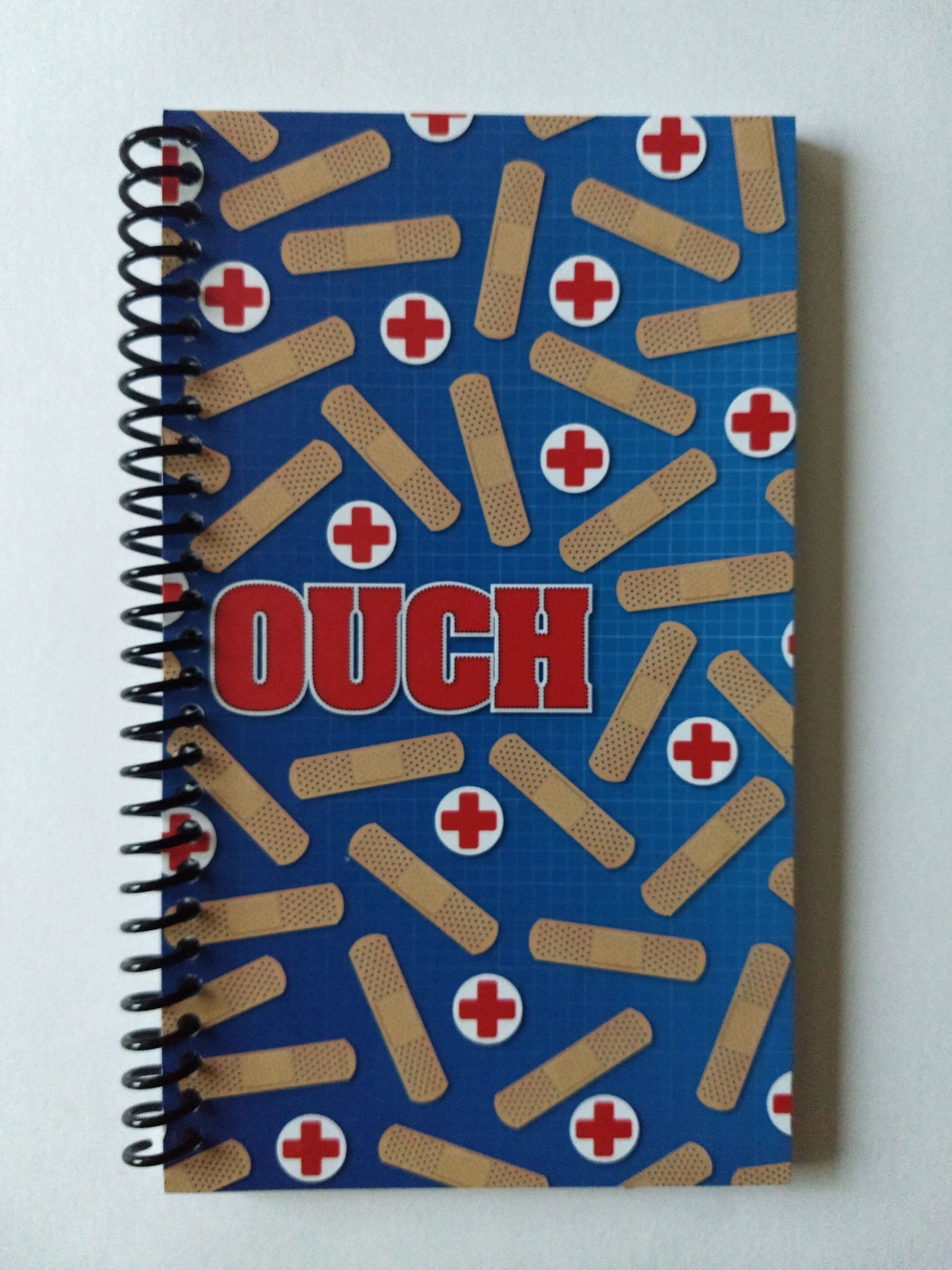 Medical Spiral Notebook Hand Made From Specialty Paper | Etsy