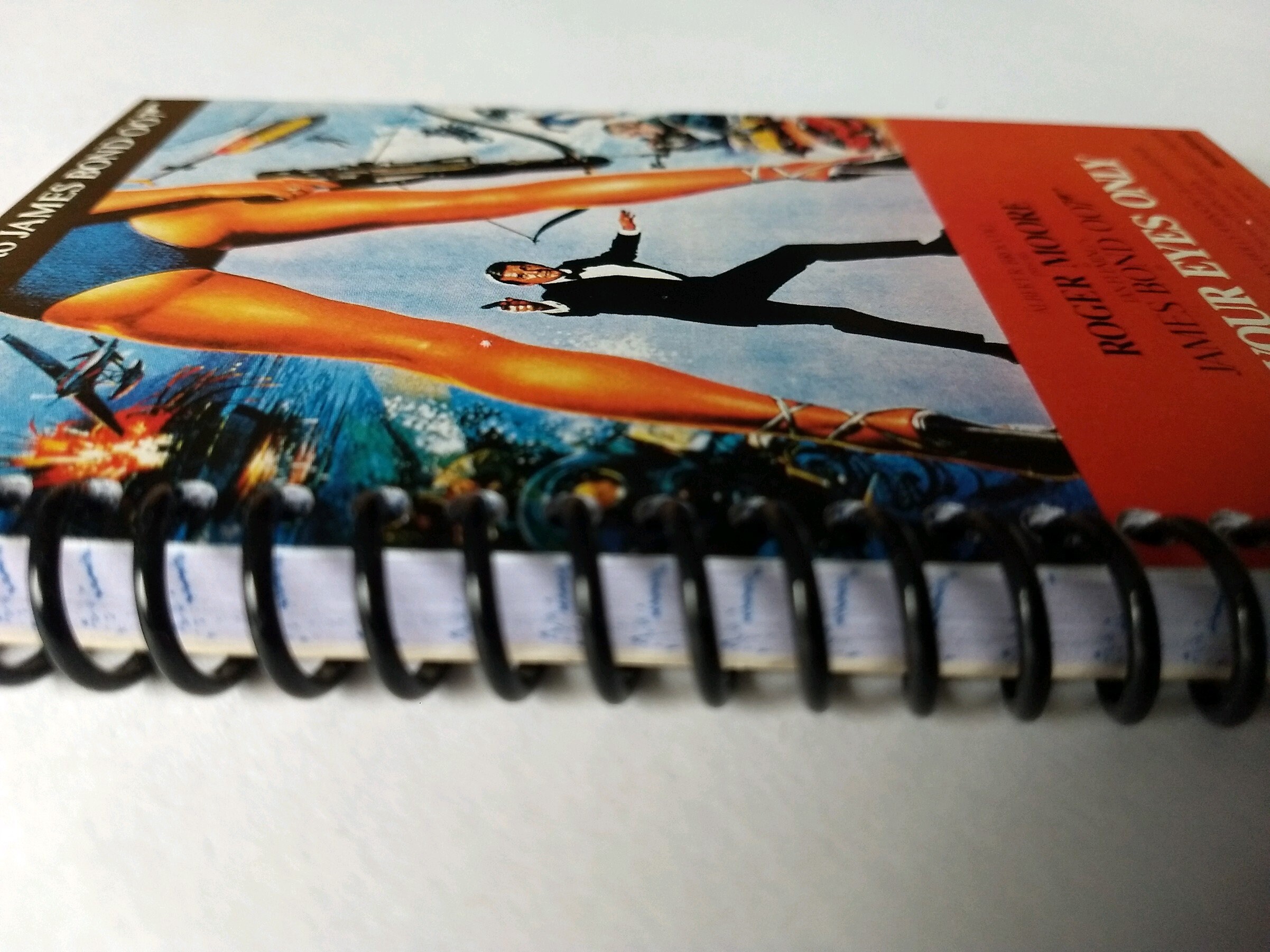 Mini James Bond Movie Poster Spiral Notebooks | Etsy