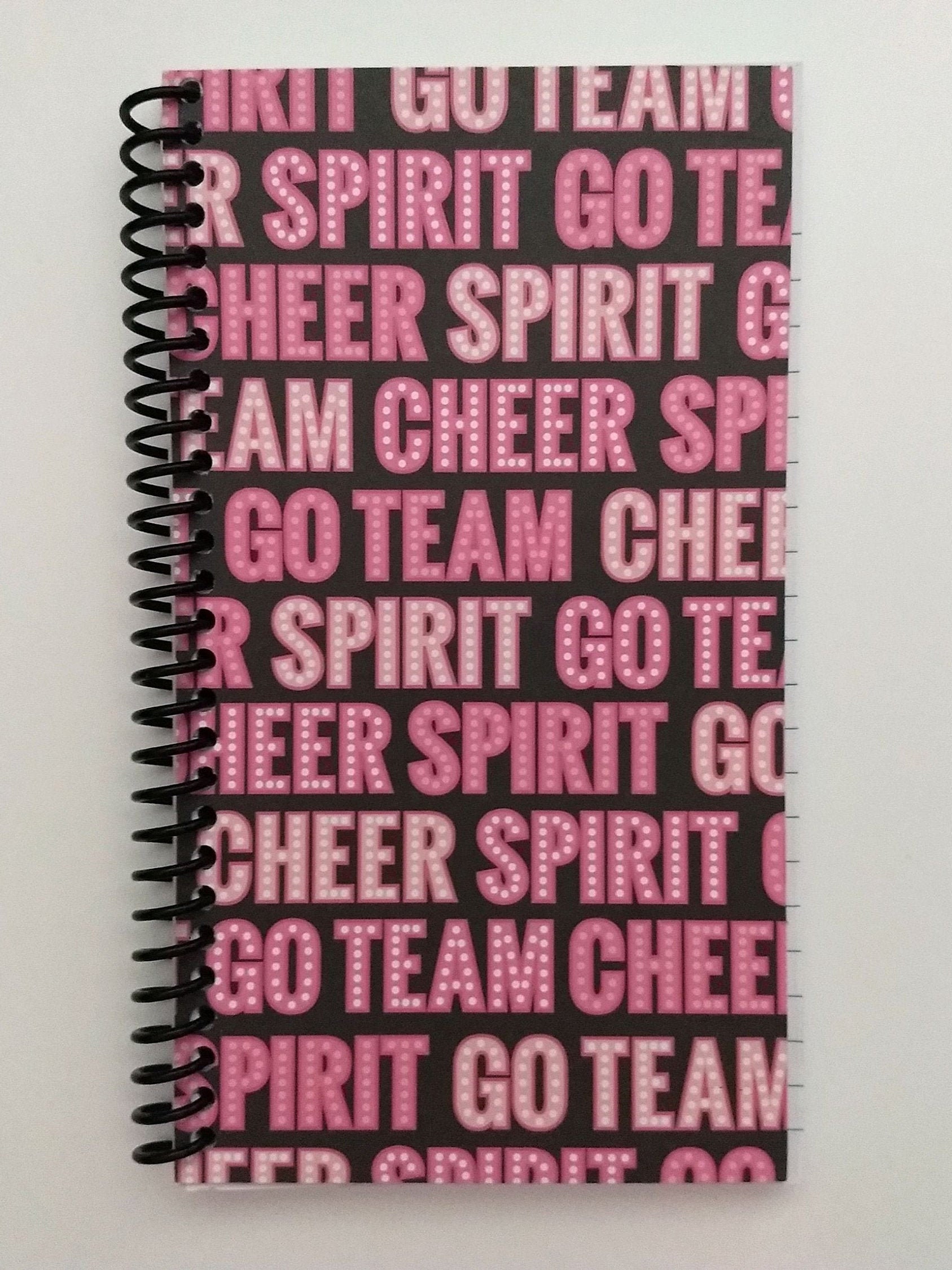 Cheerleader Spiral Notebook Hand Made From Specialty Paper - Etsy