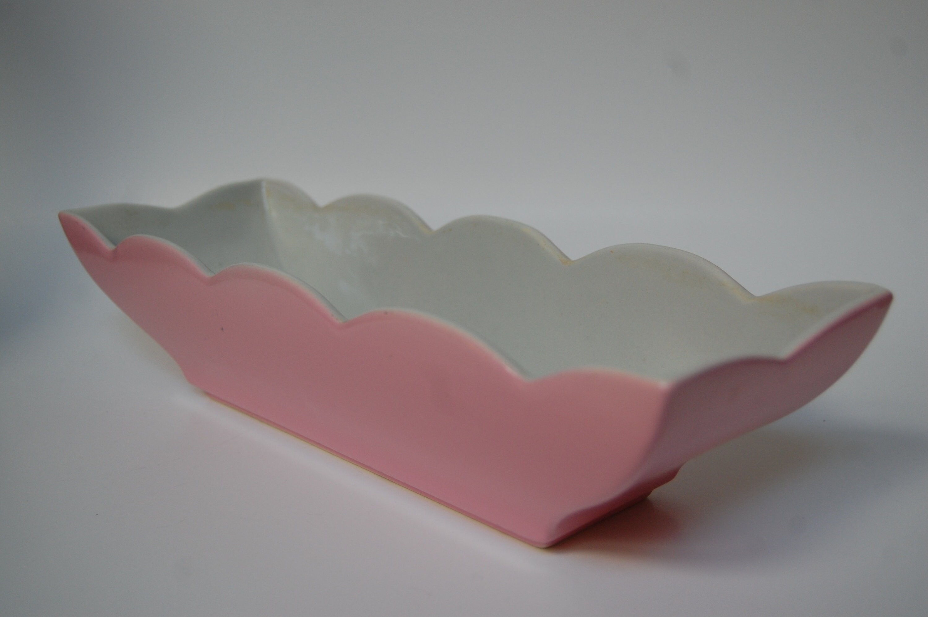 Vintage Hull Oblong Pink Dish/planter - Etsy