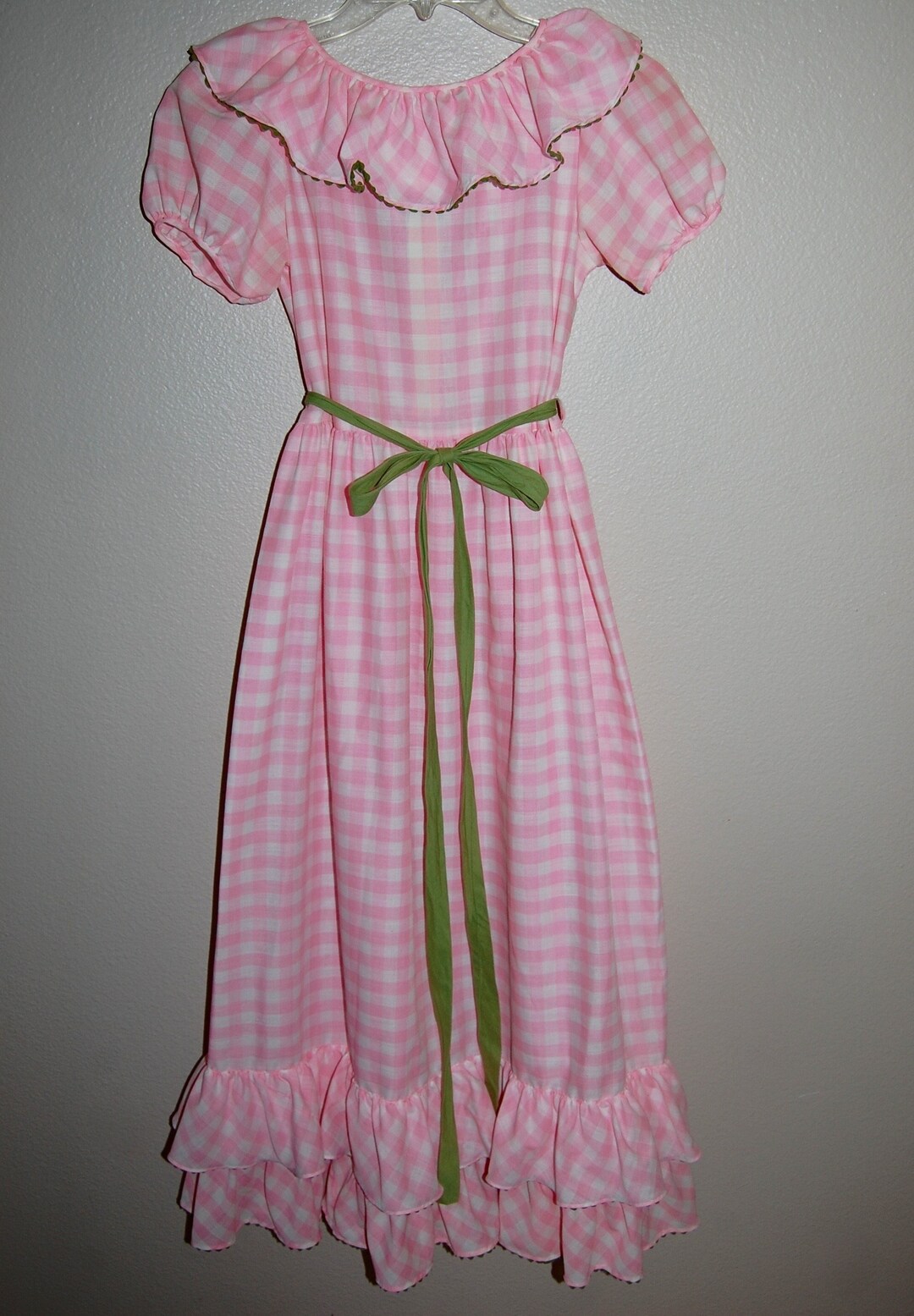 Vintage 1960s Shutterbug by Betsy Daniels Pink Gingham Dress - Size M? - Etsy