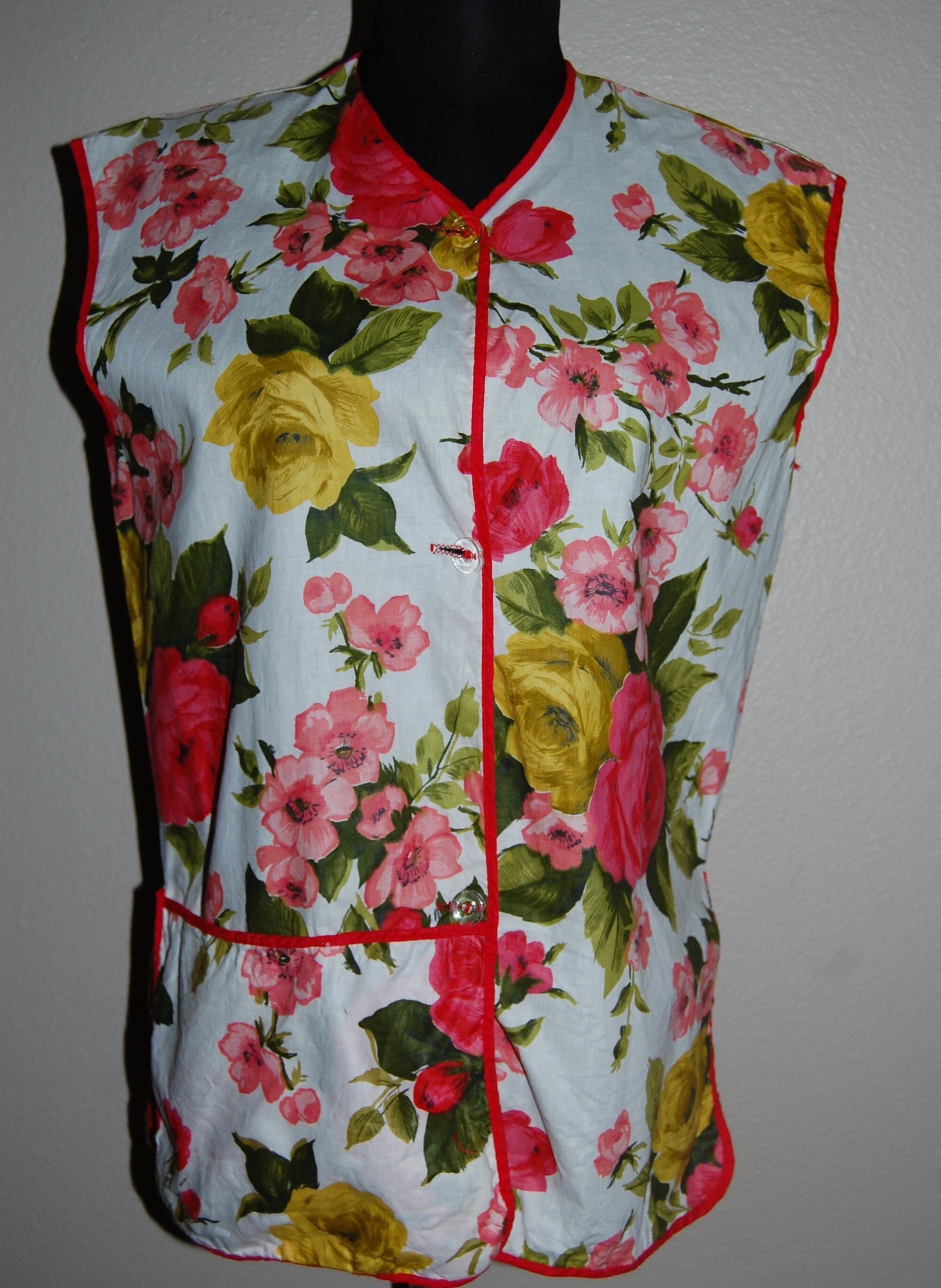 Vintage Smock-style Apron - Etsy