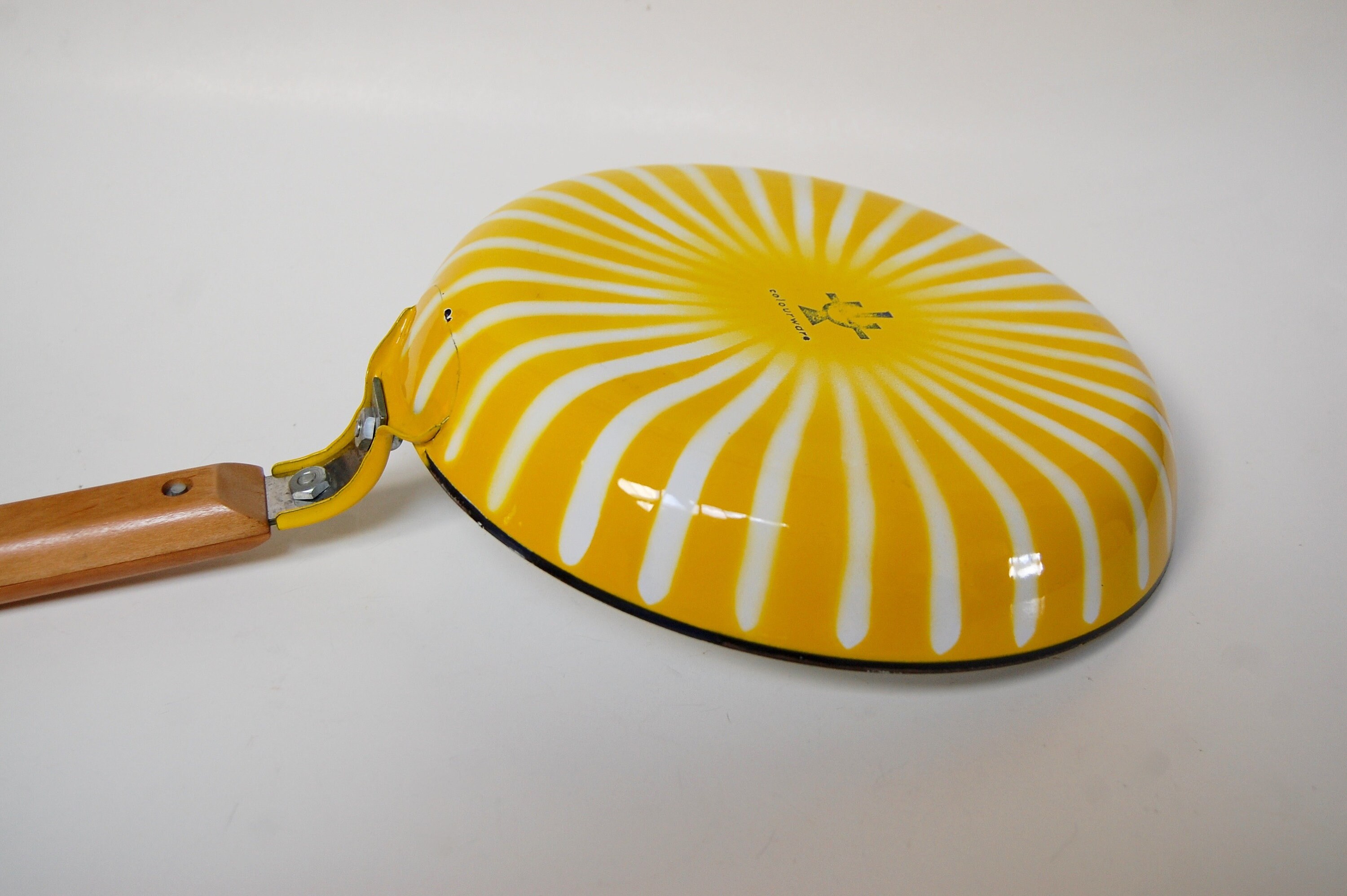 Rare Danish Modern Colourware Enamelware 9.5" Frying Pan - Etsy