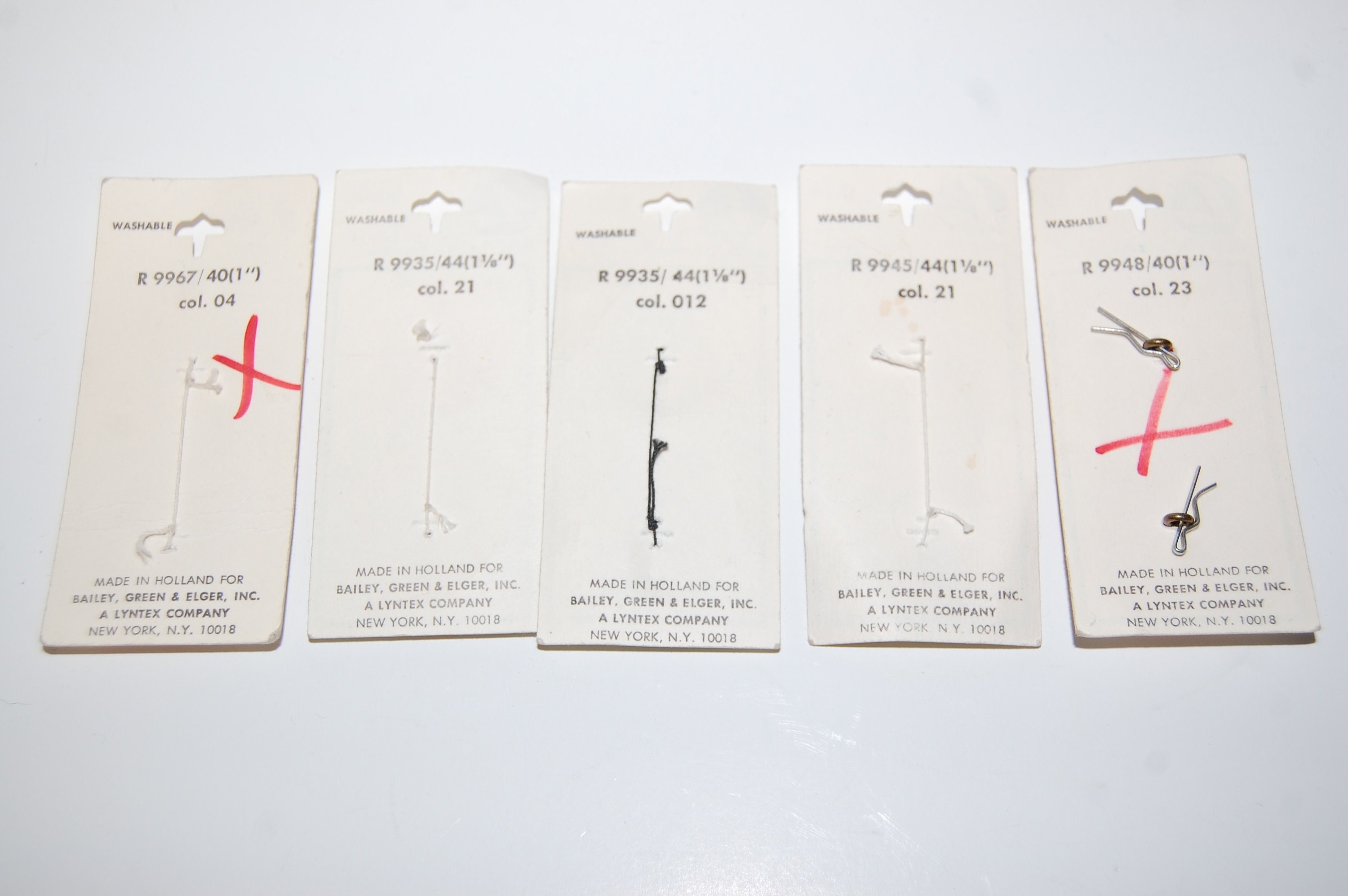 Vintage BGE Buttons on Original Cards - Lot of 5 - Etsy