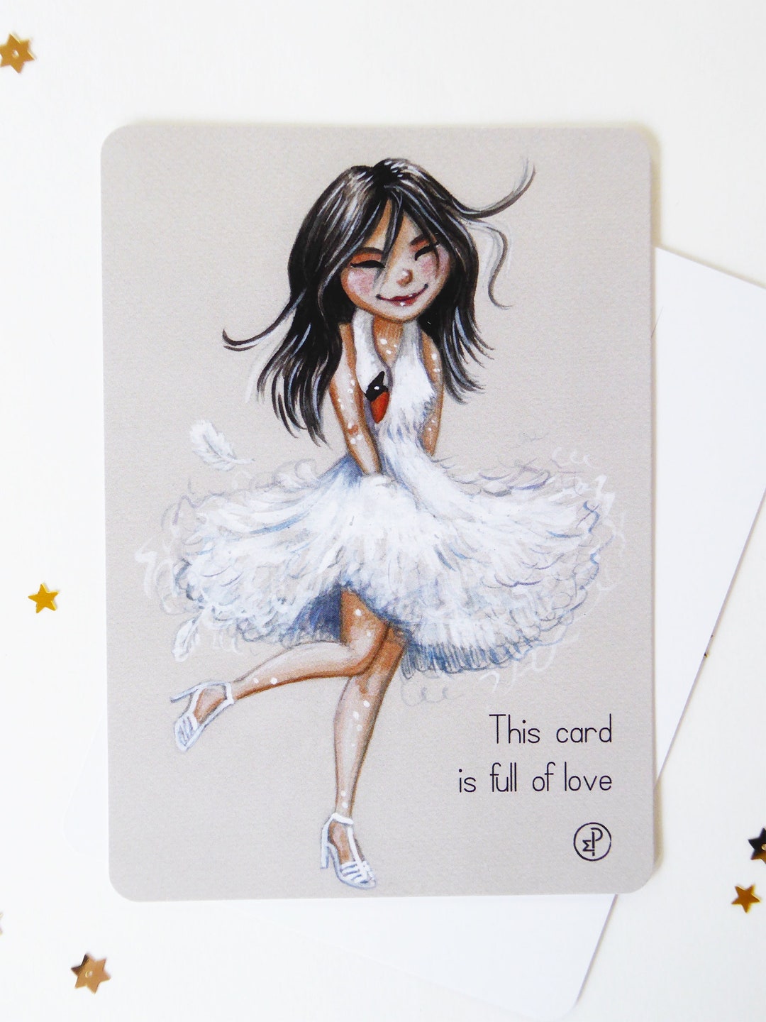 Fan Art "Bjork" - carte A6 - Etsy France