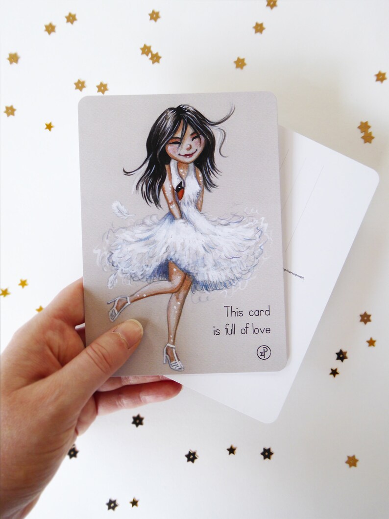 Fan Art "Bjork" - carte A6 - Etsy France