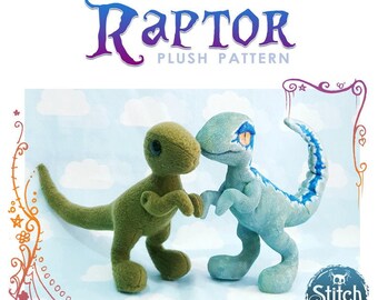 Plush Raptor - Etsy
