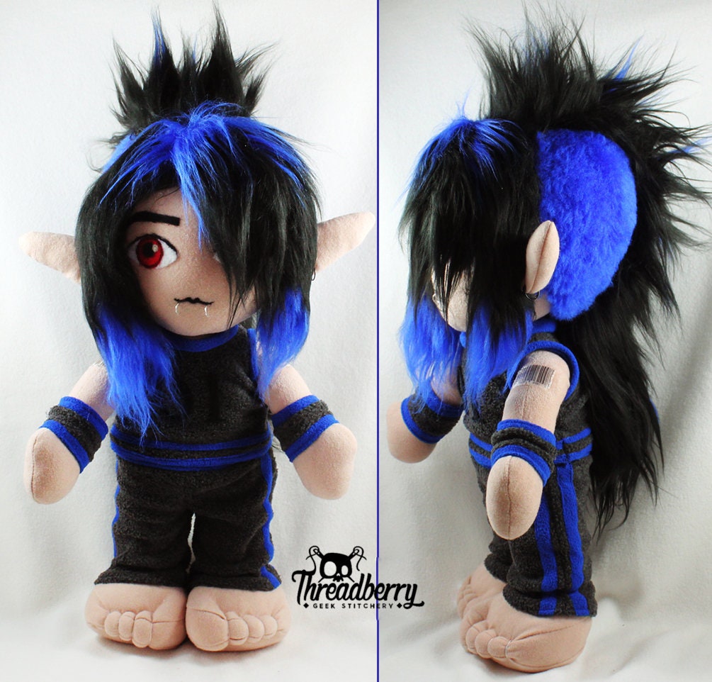 Standing Chibi Human Plush Sewing Pattern & Tutorial - Etsy