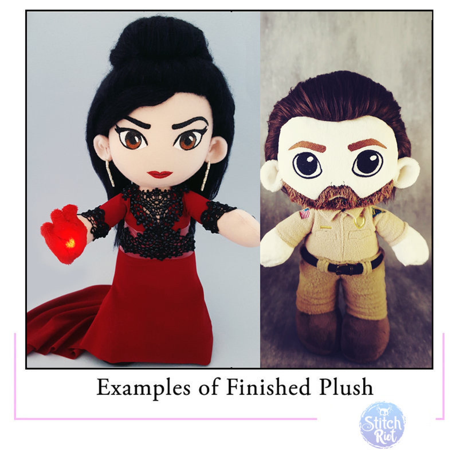 Standing Chibi Human Plush Sewing Pattern & Tutorial - Etsy