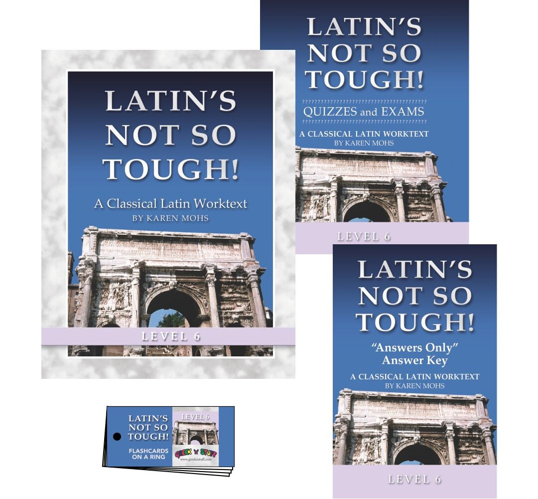 Latin 6, Short Set, Homeschool Curriculum, Classical Language, Answer ...