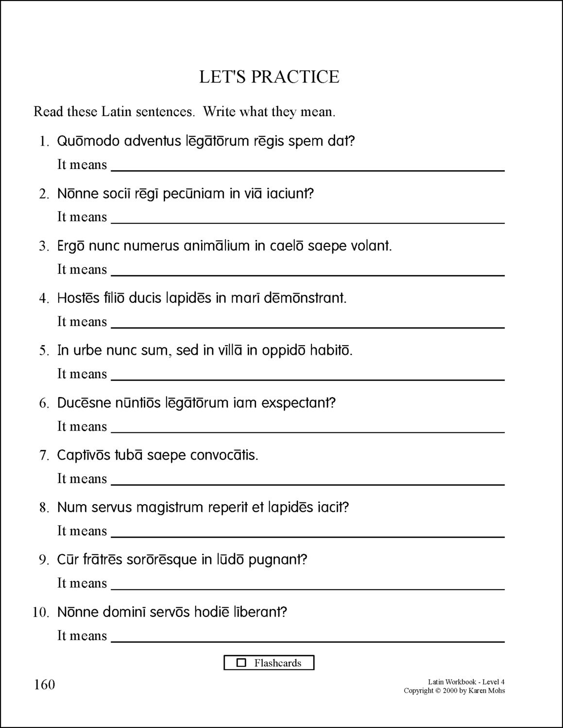 Latin 4 Workbook Homeschool Curriculum Classical Language - Etsy New ...