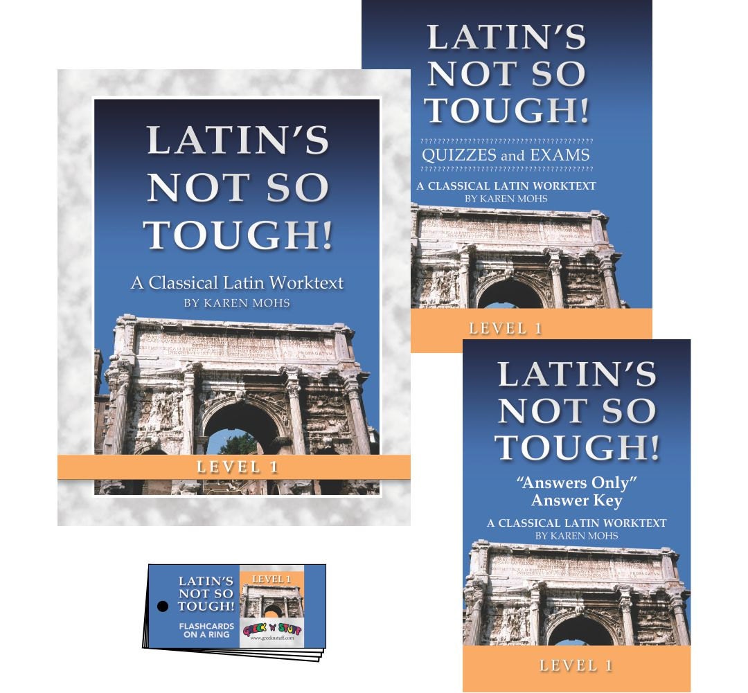 Latin 1, Short Set, Homeschool Curriculum, Classical Language, Answer ...