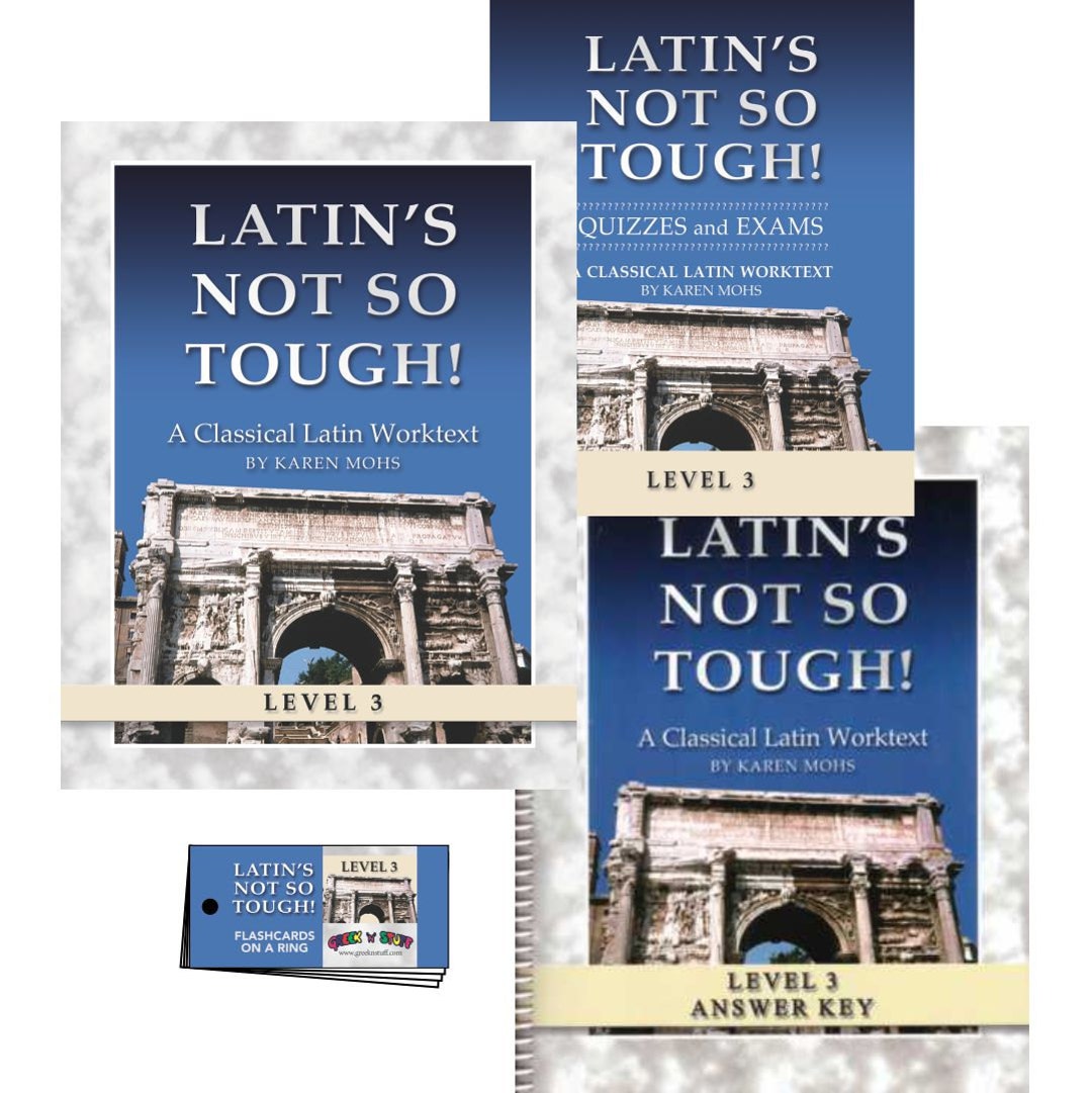 Latin 3, Full Set, Homeschool Curriculum, Classical Language, Full ...