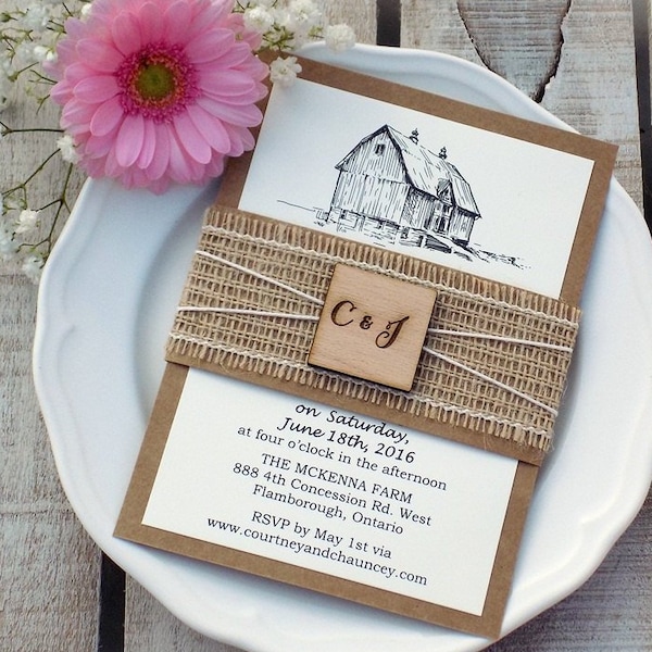 Barn Wedding - Etsy