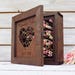 Shadow Box Wedding Guest Book Drop Box Guest Book 3D Guest Book ...