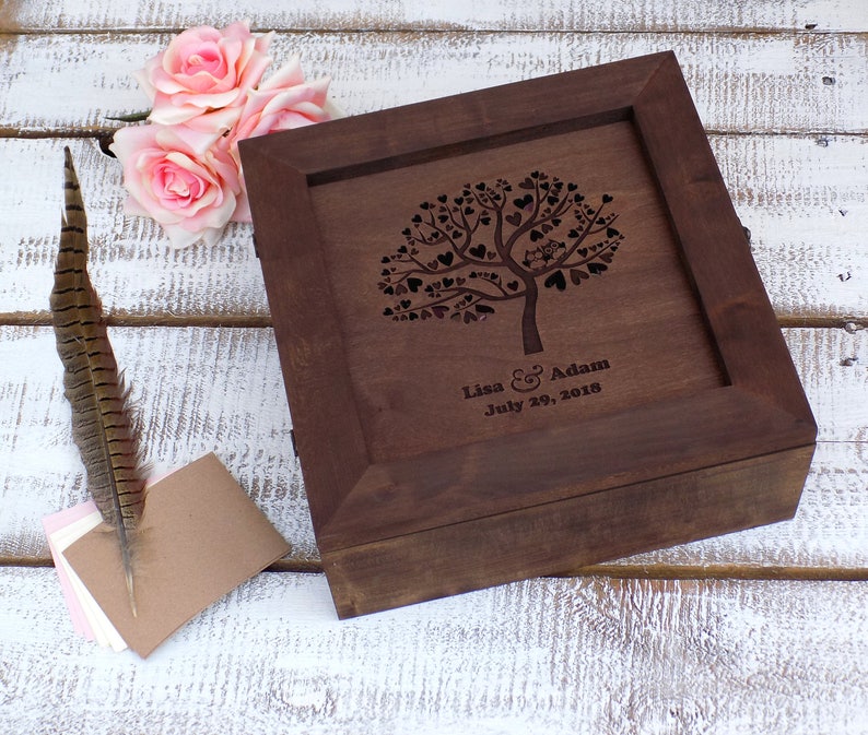 3D Tree Guest Book Love Tree Guest Book Owl Guest Book Wedding | Etsy