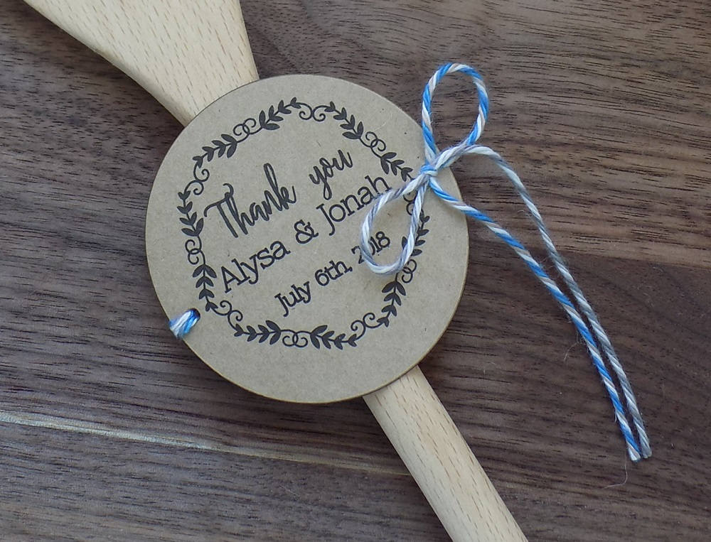 Anchor Wooden Spoon Rustic Wedding Favors Wooden Spoons Bridal | Etsy