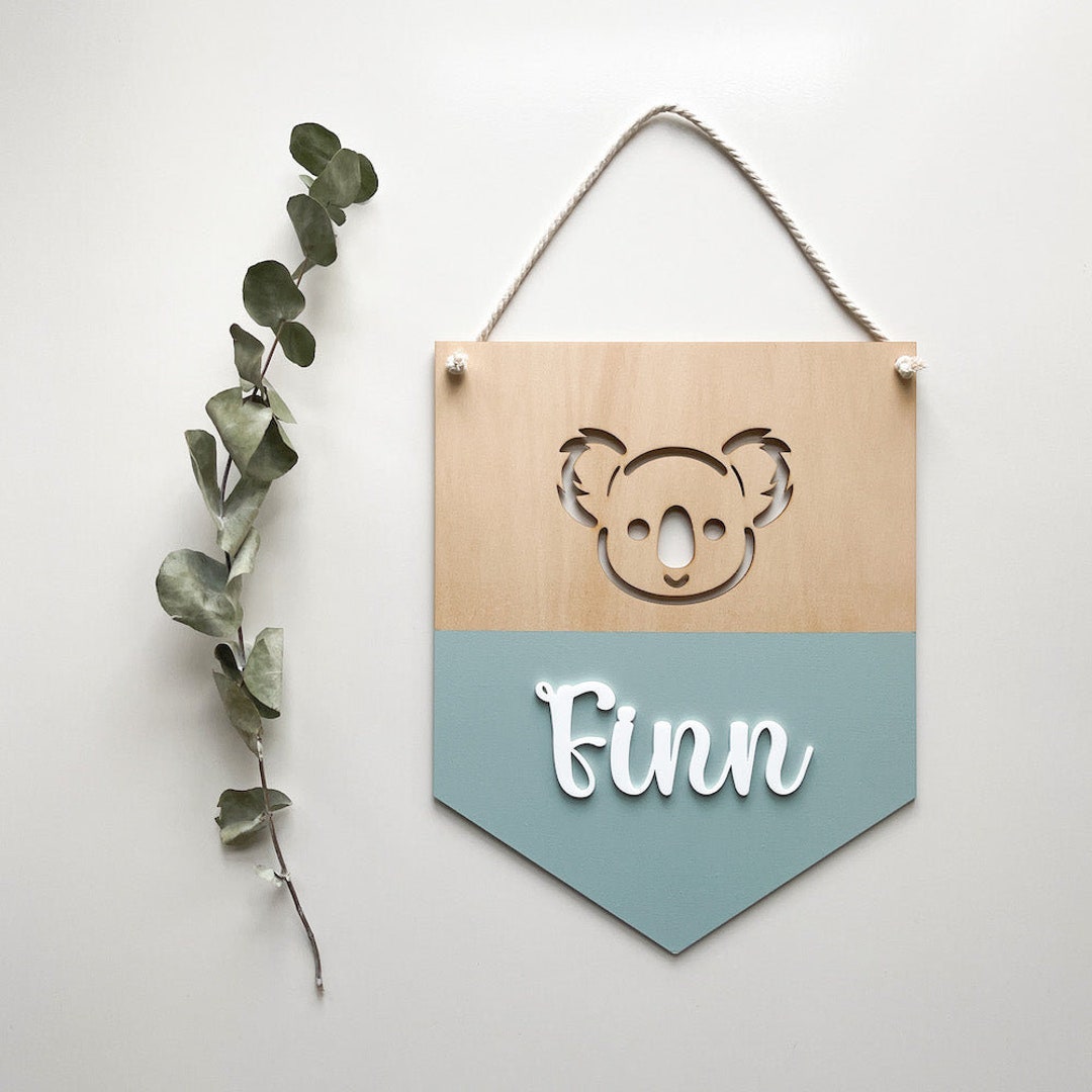 Koala Nursery Decor, Koala Nursery Sign, Koala Room Decor, Koala Gifts ...