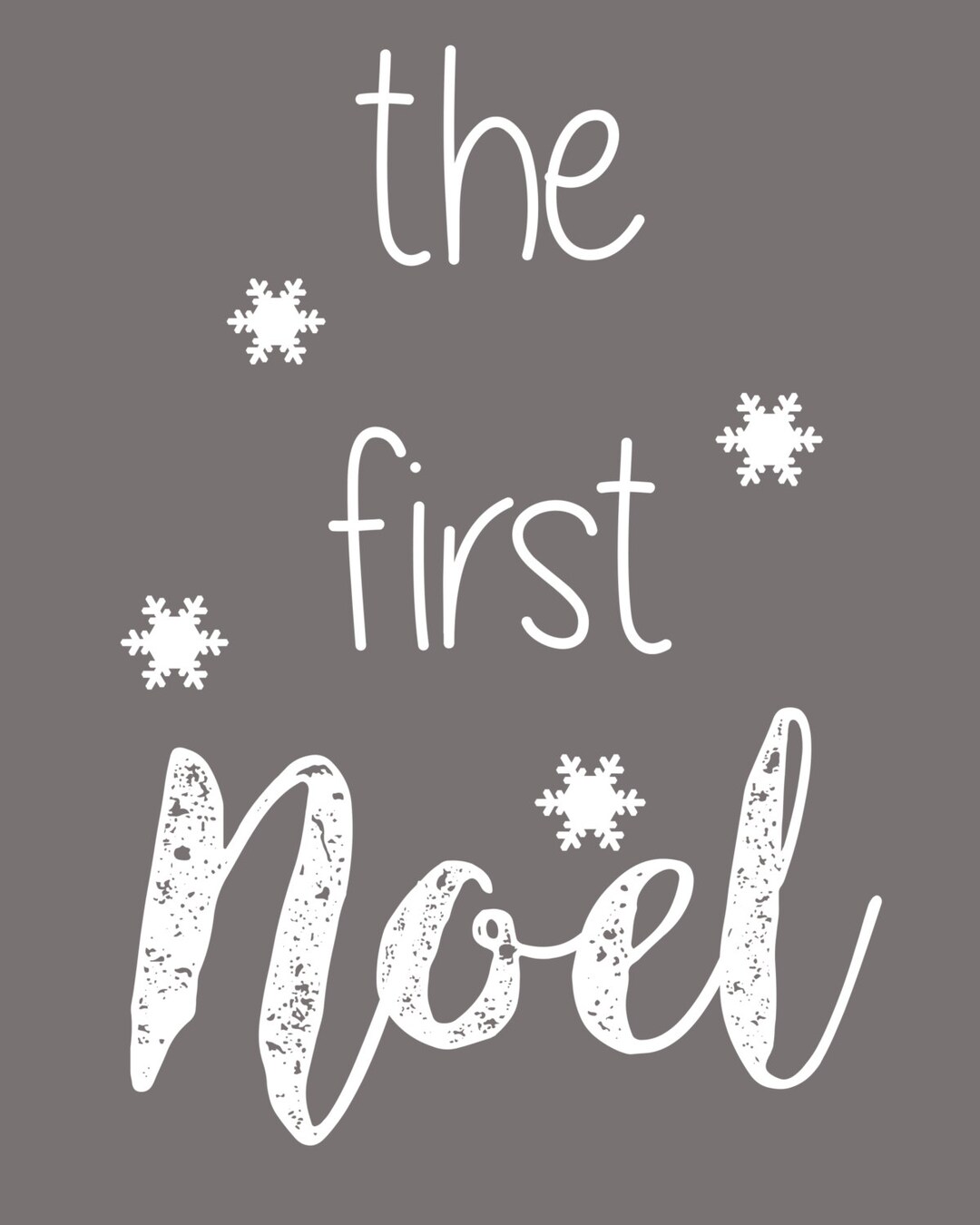 The First Noel Printable - Etsy