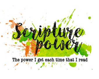 Primary Song Scripture Power Printables - Etsy