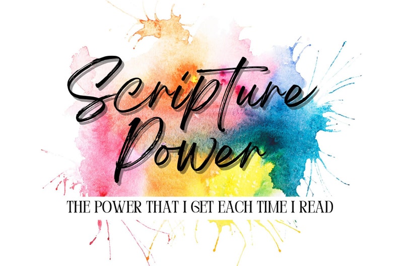 Scripture Power Primary Song Printable, Handout, Bookmark, Picture - Etsy