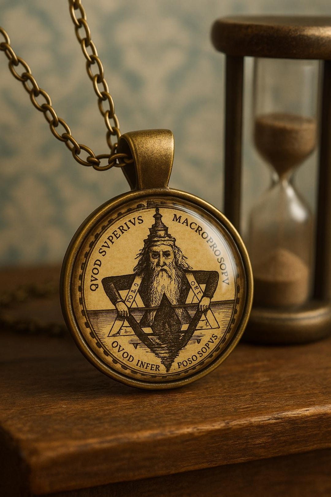 The Great Symbol of Solomon by Éliphas After Lévi Necklace + Box as ...