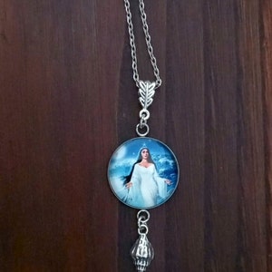 Iamanjá Yamanjá Goddess of the Sea Necklace + Gift Box - Orixá Pendant ...