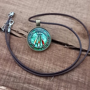 Druid Awen OBOD Pendant With Box - Necklace Order of Bards, Ovates ...