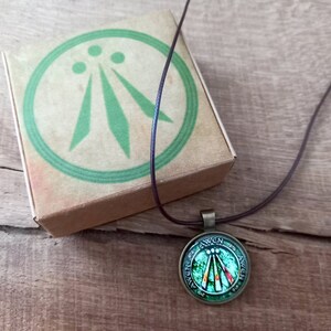 Druid Awen OBOD Pendant With Box - Necklace Order of Bards, Ovates ...