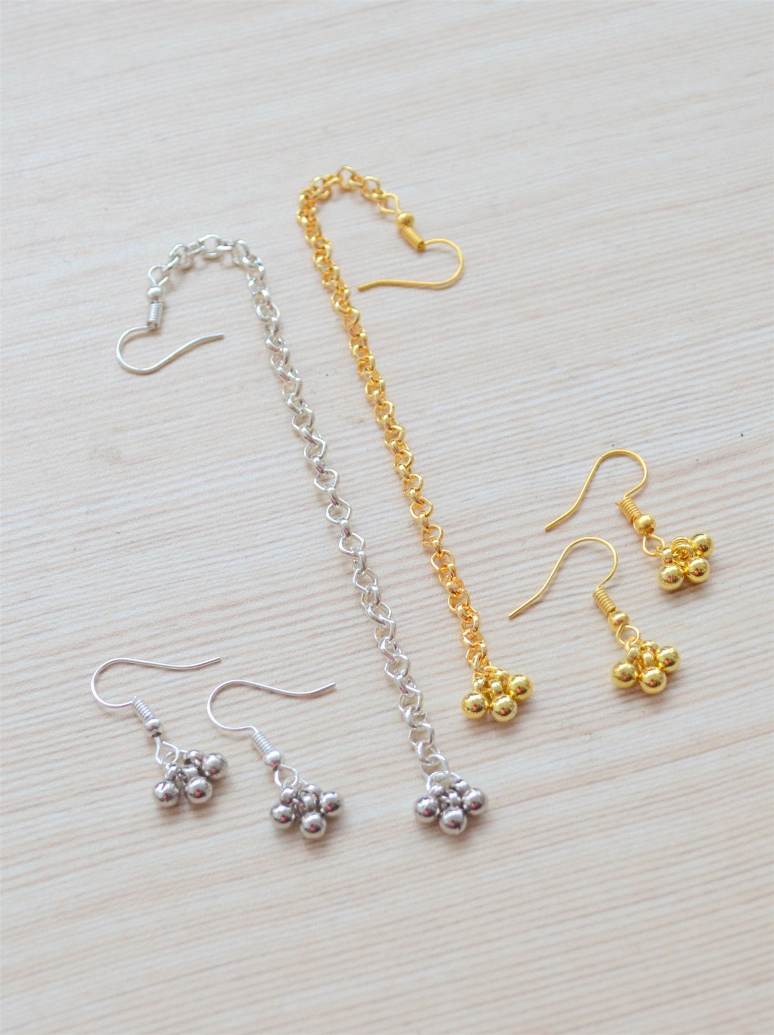 Small Maang Tikka Jhumki Earring Set for Kids Girls Baby, Indian ...