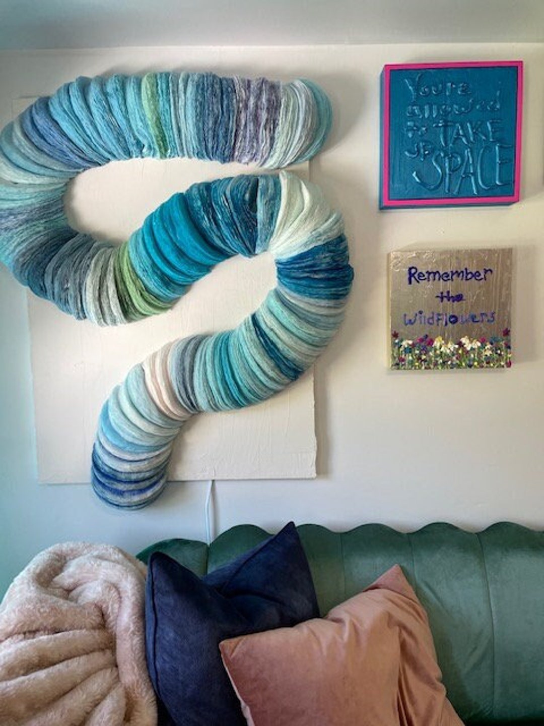 River Paper Sculpture - Etsy