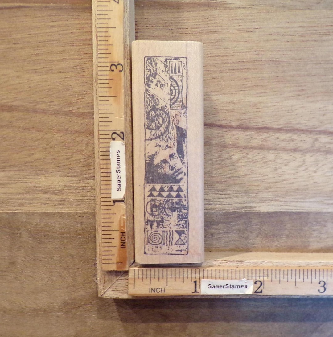 Rubber Stamp - Goddess Cartouche by Acey Deucy - Image for Cardmaking ...