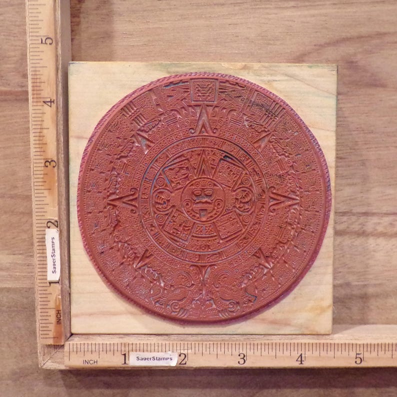 Rubber Stamp - Your Choice - Aztec Mayan and Ancient Images by Toybox ...