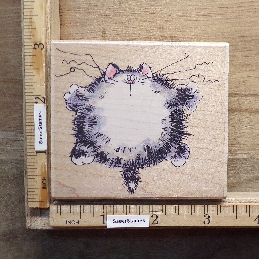 Rubber Stamp - "stressed?!" by Margaret Sherry for Penny Black - Cardmaking, Paper Crafting, Art ...