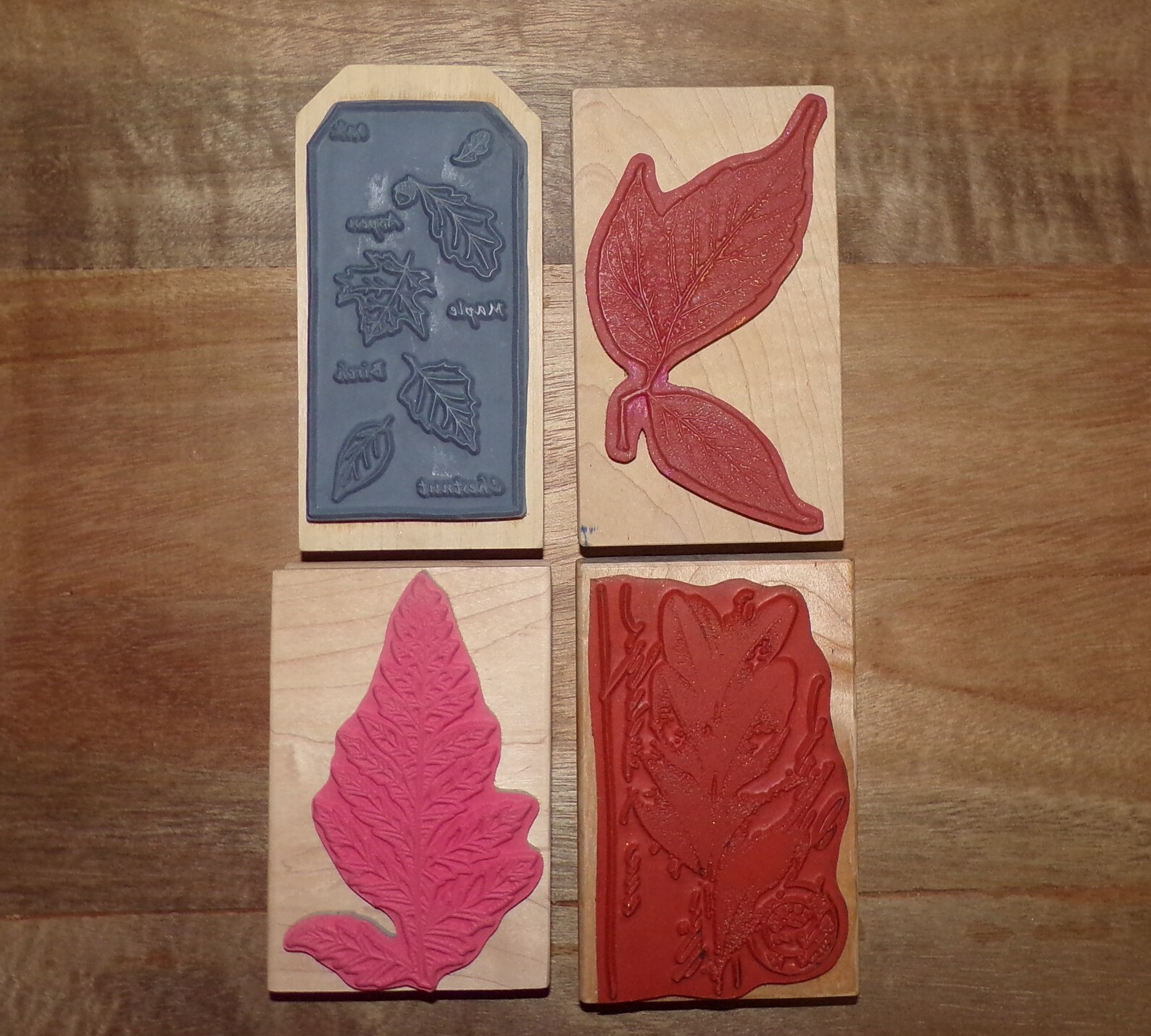 Rubber Stamp - Forest Trees Themed Images - Trees and Leaves Image for ...