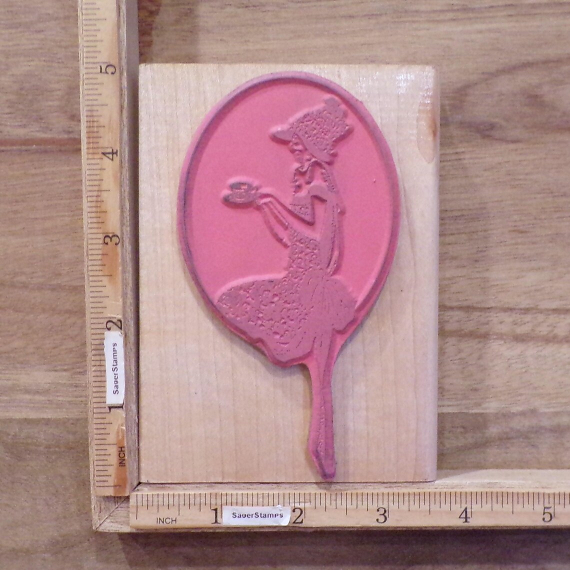 Rubber Stamp - Your Choice - Vintage Fashionable Women - Ladies for ...