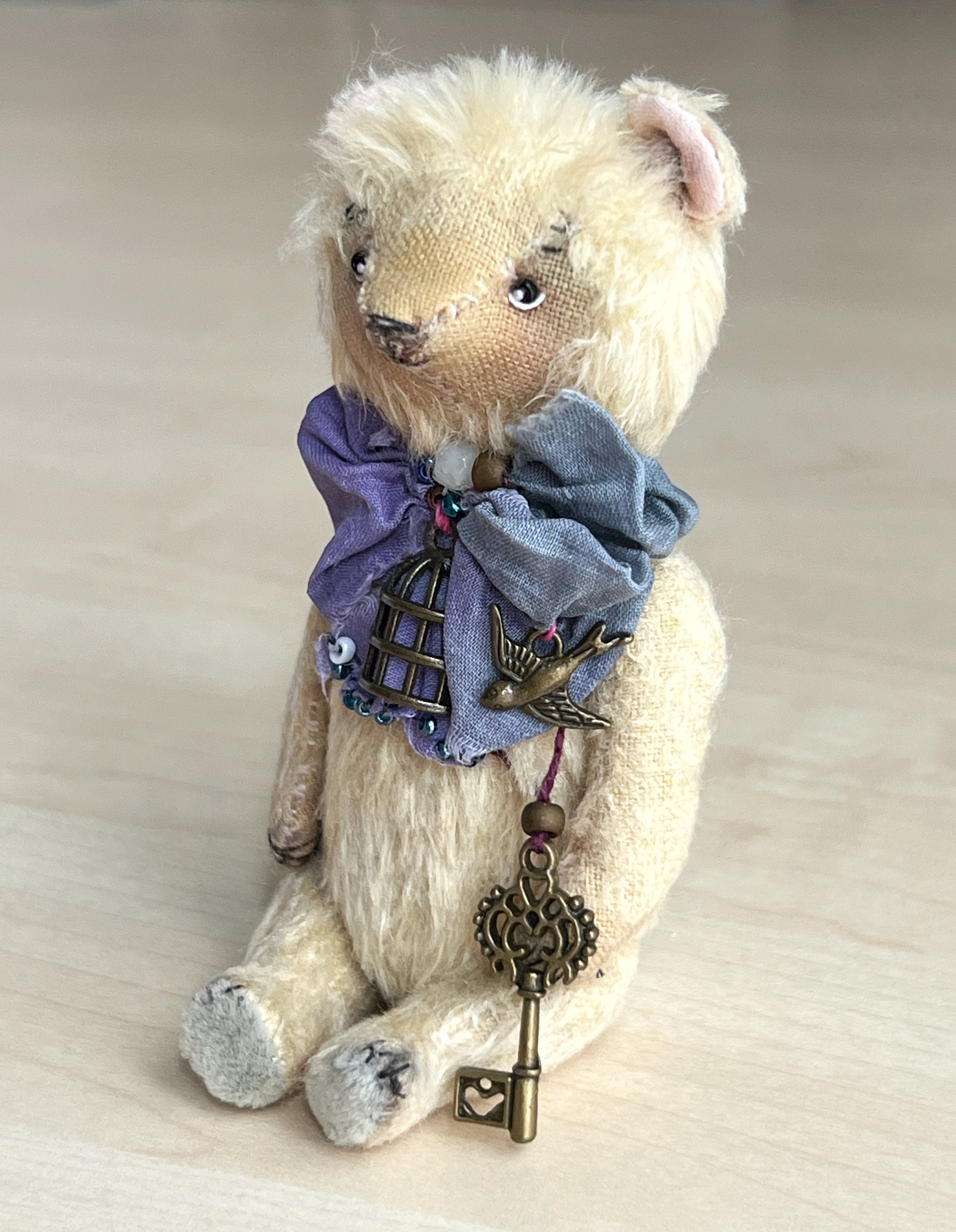 Mini Teddy Bear-artist Teddy Bear-collectible Teddy-tiny Teddies - Etsy