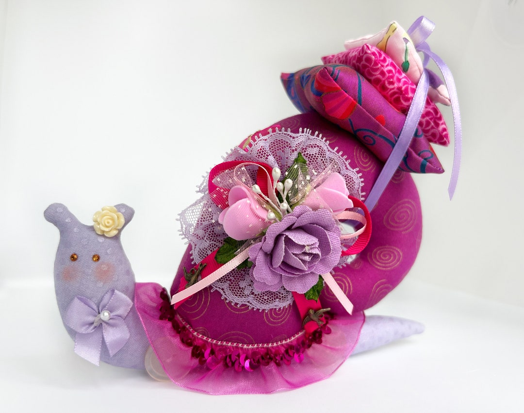 Tilda Snail for Home Decor-handmade Textile Snail-textile Doll-country ...