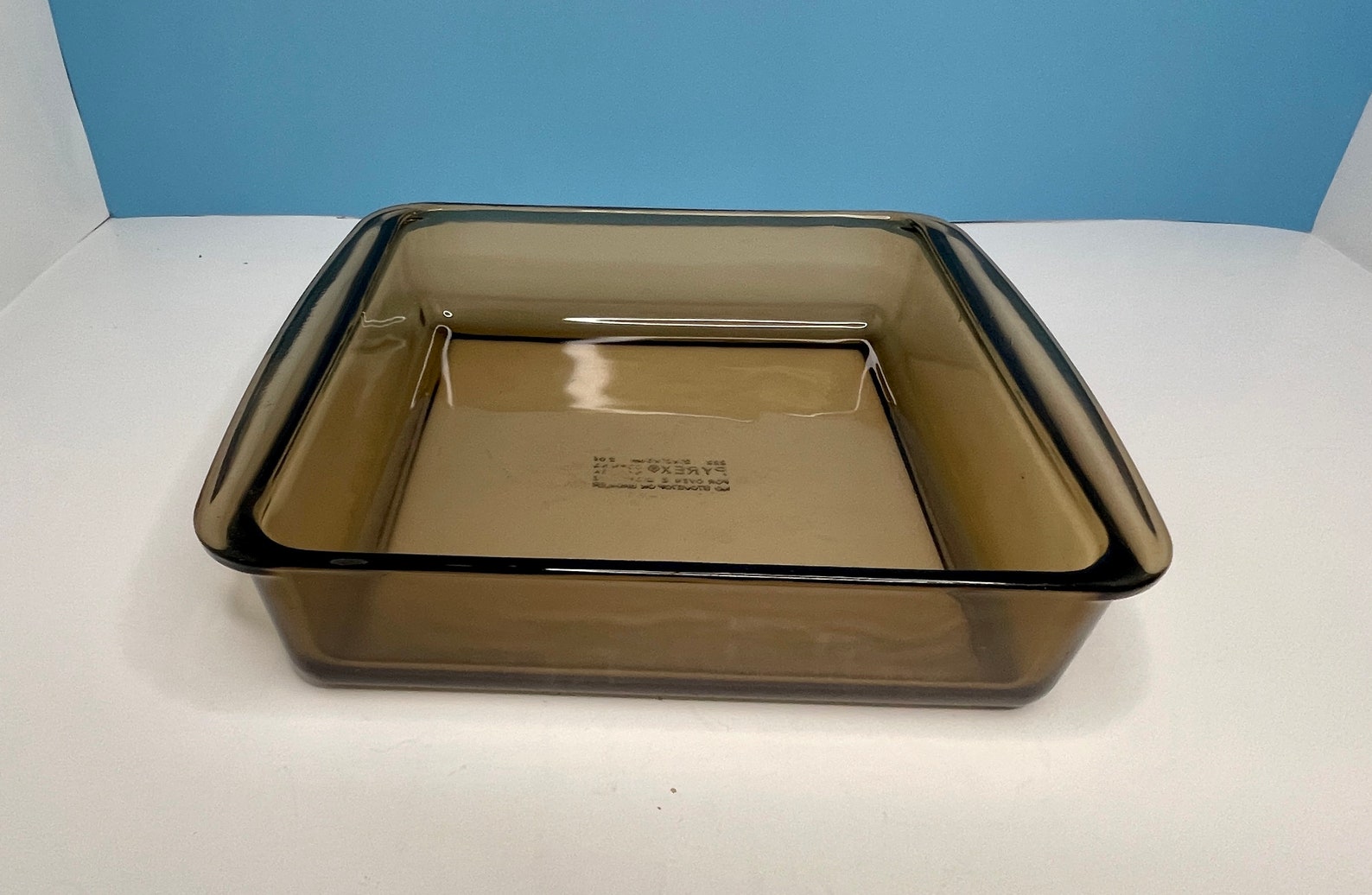 Set of 2 Vintage Pyrex Amber Glass Backing Dishes. Made in USA | Etsy