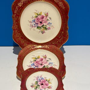 RARE! Lancaster & Sandland Ware Hanley Staffordshire 3 Tiers Stand ...